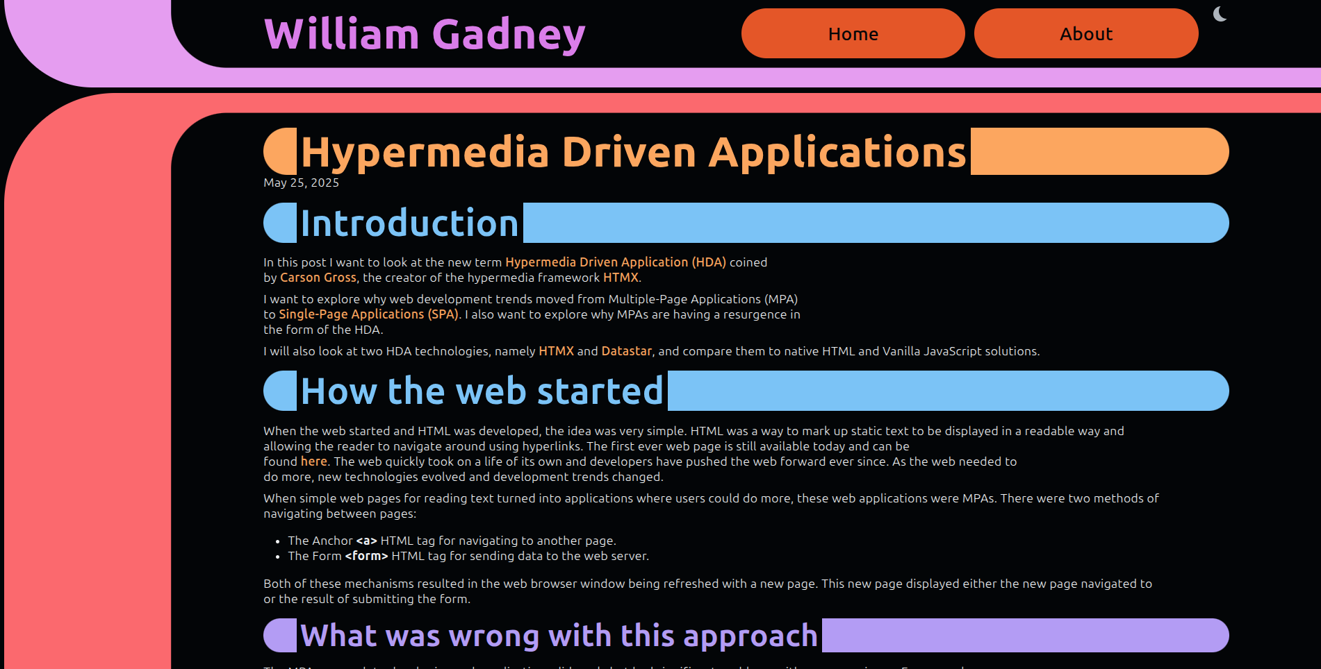 William Gadney - Hypermedia Driven Applications